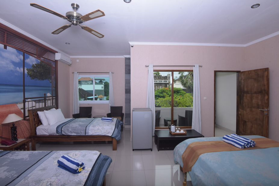 Su's Cottages Family Room, Kuta, Bali, Indonesia